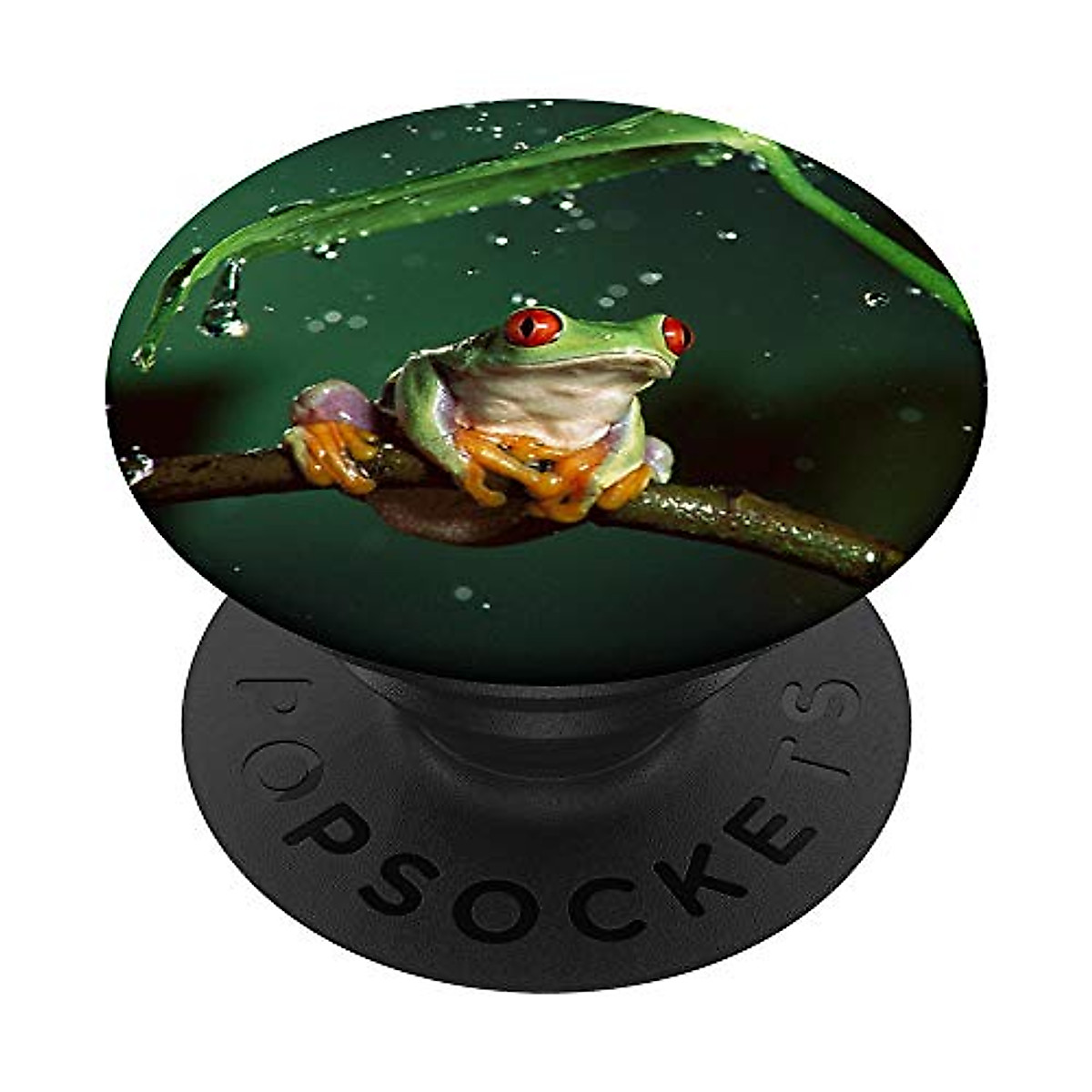 Frog Colorful Funny Animals Frog lovers Gift PopSockets Grip and Stand for Phones and Tablets