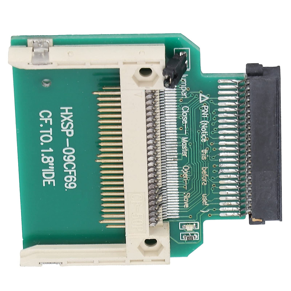 Hard Drive SSD Converter, CF Flash Merory Card Stable No Noise Vibration Hard Drive CF Memory Card for School for Home for Office