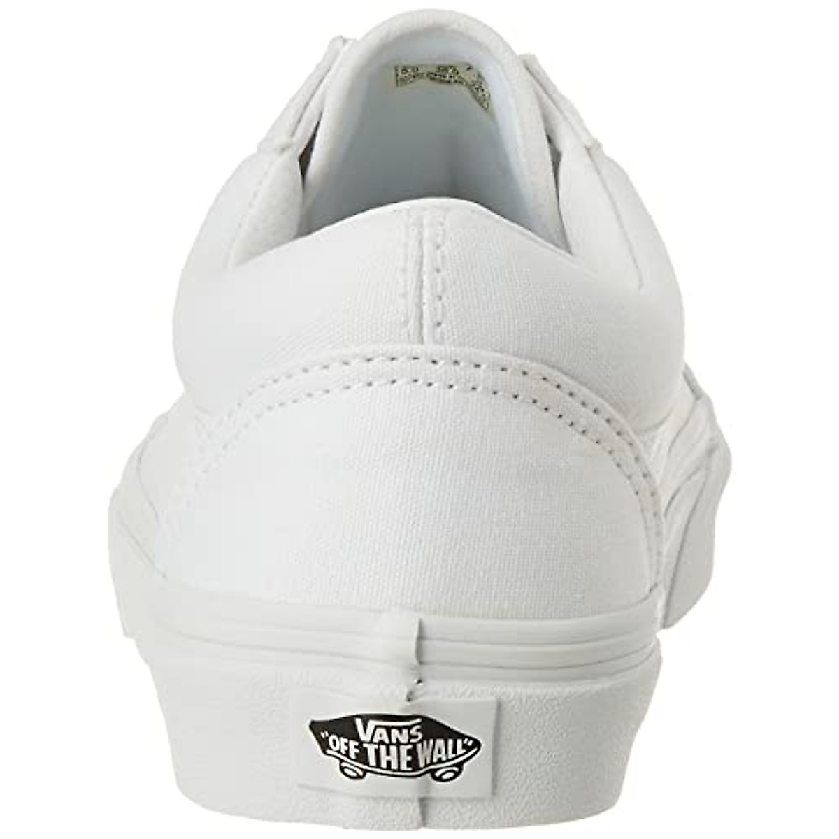 Vans Women's UA Old Skool Sneakers, True White, 8 Medium US