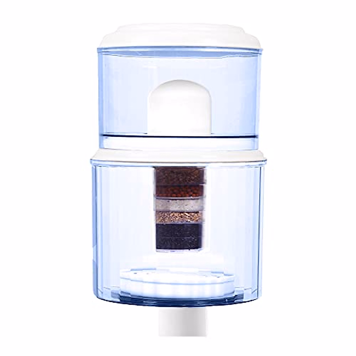 4 Gallon Water Cooler Filter Purifier - Save $$$ - Place on Cooler - Transform Tap Water to Healthy Mineral Drinking Water
