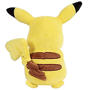 Pokémon 8" Pikachu with Cupcake Plush - Officially Licensed - Quality & Soft Birthday Celebration Stuffed Animal Toy - Add to Your Collection! Great Gift for Kids, Boys, Girls & Fans of Pokemon