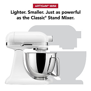 KitchenAid Artisan Mini 3.5 Quart Tilt-Head Stand Mixer - KSM3316X - White