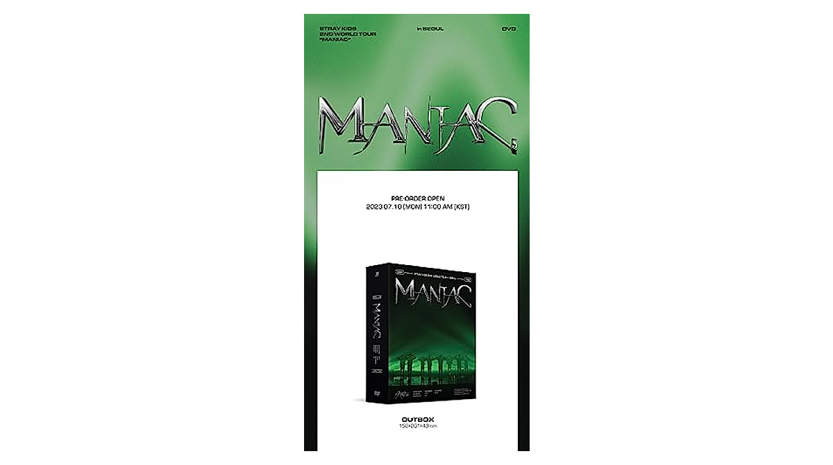 Stray Kids MANIAC Tour DVD + Photo Book – Shop Now