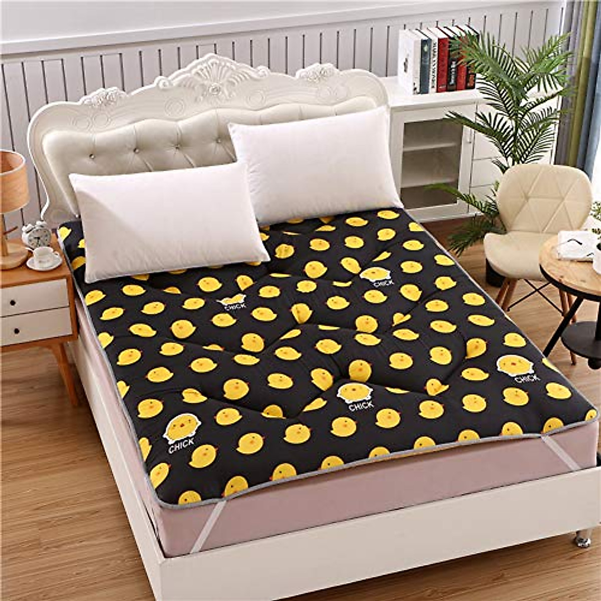 Soft Comfortable Tatami Mattress,Traditional Japanese Futon Mattresses,Double Single Mattress Pad Student Dormitory A Twin:35x79inch