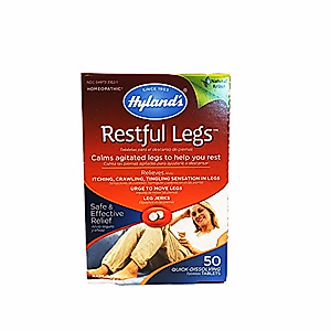 Hylands Restful Legs Tablet - 50 per Pack - 6 Packs per case.