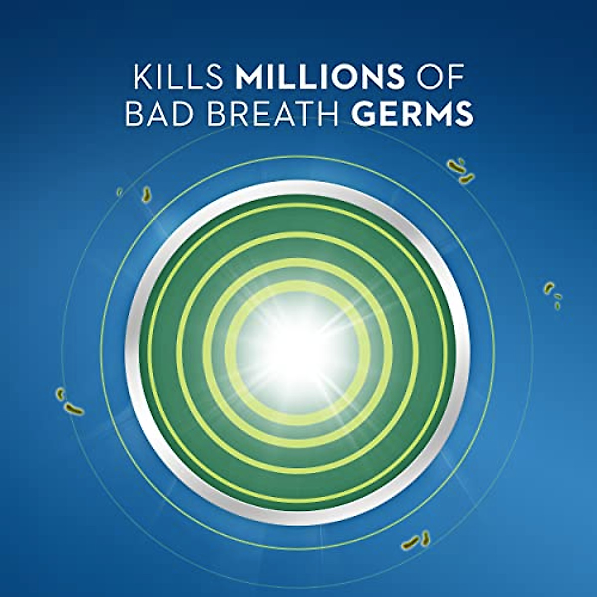 Crest 3D White Diamond Strong Mouthwash, Alcohol free, Fluoride Whitening, Clean Mint, 473 mL (16 fl oz), 4 Count