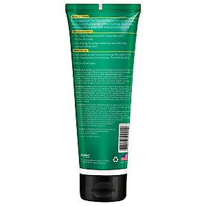 Hi-Pro-Pac Australian Tea Tree and Mint Oil Shampoo and Hair Masque (3-Pack) - Hydrating Scalp Care and Hair Treatment for Dry Hair, Enhances Shine