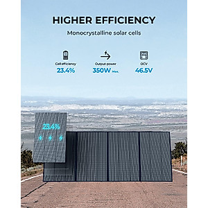 BLUETTI Solar Generator AC300&B300 Modular Power System With 3 350W Solar Panel Included,UPS Battery Backup for Home Emergency Power Outage Off Grid