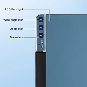 10 Inch Tablet, Android 11 Gaming Tablet, Octa Core Processor,12GB RAM 128GB ROM, 1080P HD IPS Display, 4G Network, 8MP+16MP Dual Camera, 2.4G/5G WiFi, BT, 7000mAh Battery, Blue