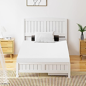 PIKAQTOP 5 Inch Gel Memory Foam Mattress - Gel Infusion, CertiPUR-US Certified, Comfy Support - Twin Size in a Box