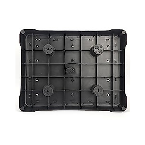 Step Stool for Adults, Heavy Duty, Anti-Slip, Ideal for Outdoor, Kitchen, Bathroom, Bedroom, Plastic, Holds 440 lbs, Half Step Ladder(Medium-Sized)