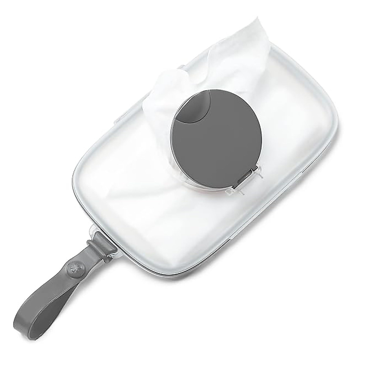 Skip Hop On-The-Go Wipes Dispenser, Grab & Go, Grey