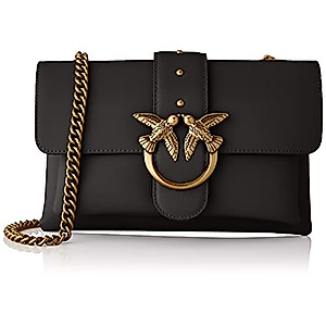 Pinko, LOVE MINI SOFT SIMPLY 6 CL VIT Women, One Size Black Size: 24x156x4, Z99_nero Limousine