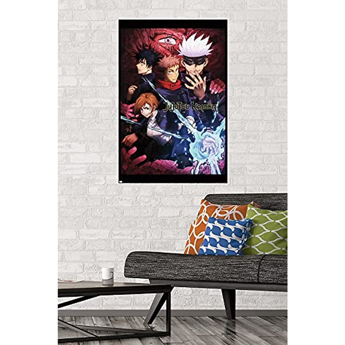 Trends International Jujutsu Kaisen-One Sheet English Wall Poster, 22.375" x 34", Unframed Version