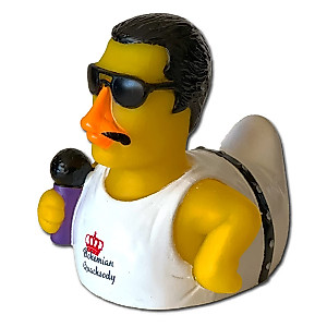 CelebriDucks - Bohemian Quacksody - Floating Rubber Ducks - Collectible Bath Toys Gift for Kids & Adults of All Ages