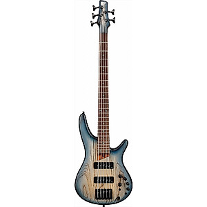 Ibanez Standard SR605E Bass Guitar - Cosmic Blue Starburst Flat
