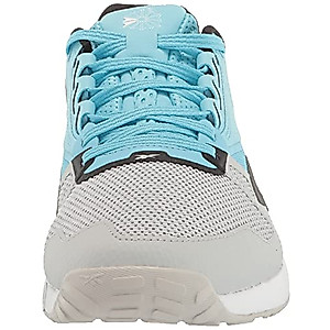 Reebok Unisex MDF60 Running Shoe, Pure Grey/Digital Blue/Black, 8.5 US Men