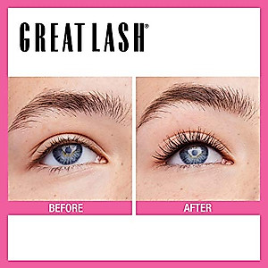 Maybelline New York Great Lash Washable Mascara, Very Black (Pack of 2)