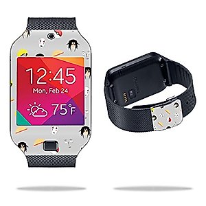 MightySkins Skin Compatible with Samsung Galaxy Gear 2 Neo Smart Watch Cover Skins Sticker Watch Anime Fan