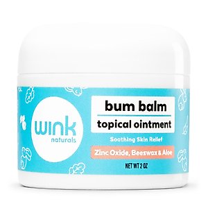 Wink Well Baby Diaper Rash Cream- Bum Balm Baby Diaper Cream for Irritated Skin and Insect Bites- Natural Moisturizing Baby Rash Ointment with No Toxins, Dyes, Fragrances, Parabens, Or BHA- 2 Oz