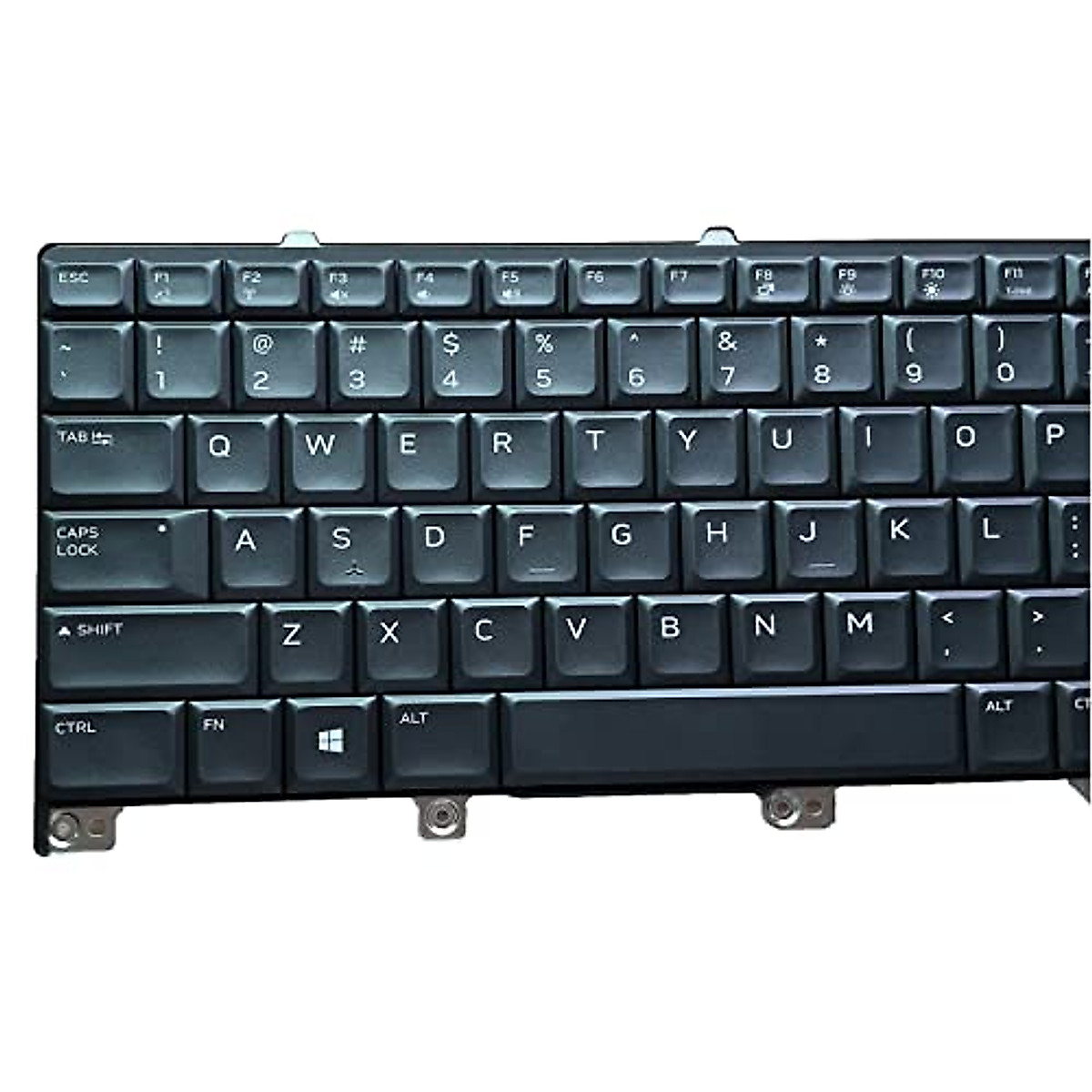 Sierra Blackmon Laptop Replacement Keyboard Compatible for Alienware DELL Alienware Area-51m R1 R2 A51m Perkey RGB Backlit Keyboard Series Black US Layout