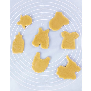  Baby Shower Series Cookie Cutters Set of 7 pcs, Stainless Steel Fondant Cutter Molds Baking DIY