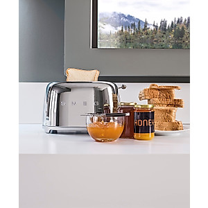 Smeg 2-slice toaster (Stainless Steel)