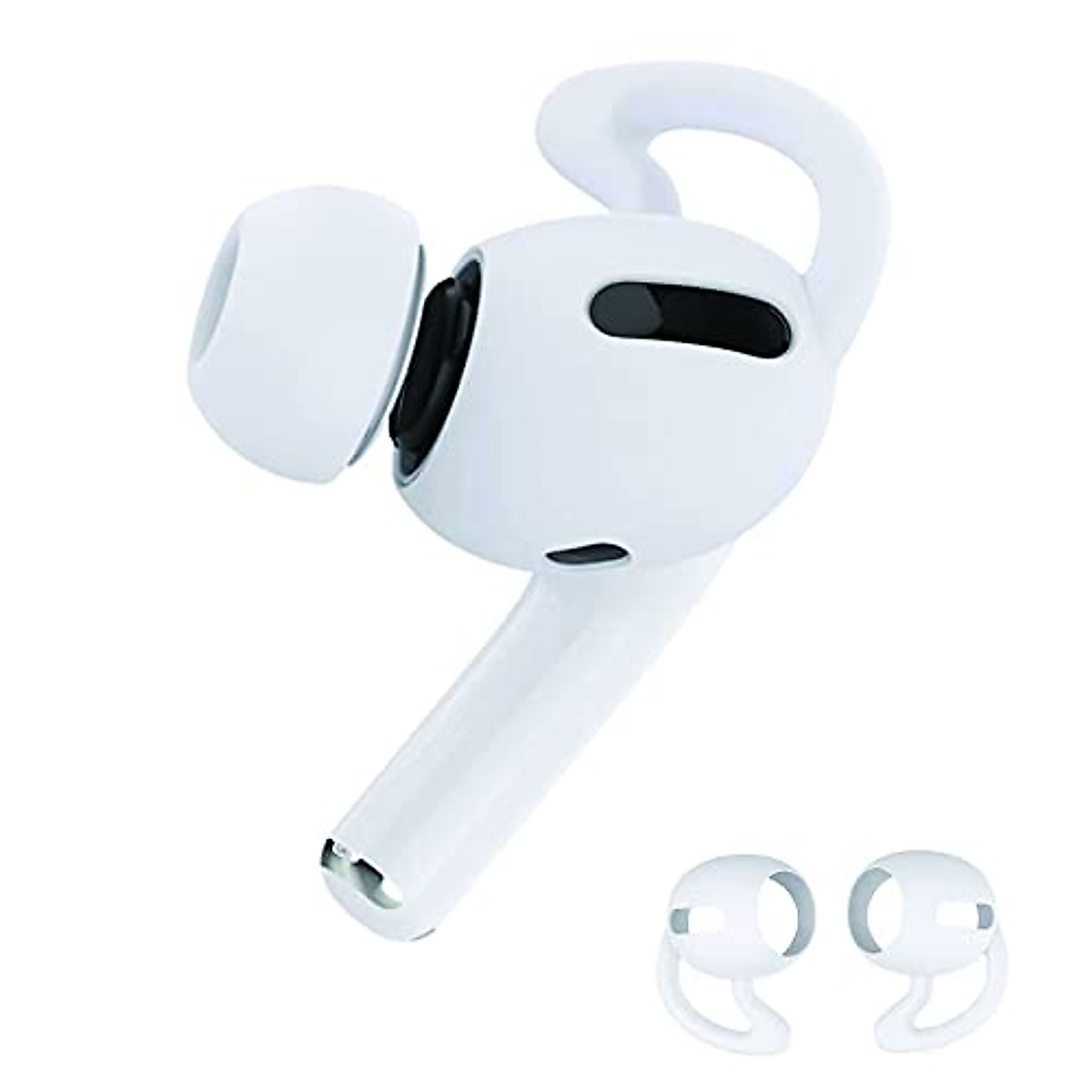 Single Replacement R Earbud for AirPods Pro 1st Generation with Detachable Ear Hooks Right Ear Side