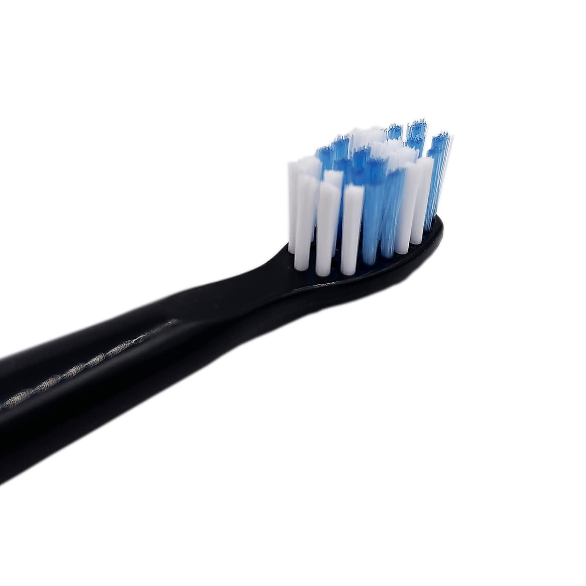 6-Pack Replacement Toothbrush Heads for Dnsly Fairywill FW507/FW508/FW917/FW909/FW949/FW958/FW507B/FW908/FW610/FW659/FW719/FW910 KIPOZI Sboly Sonic Electric Toothbrush (Black)