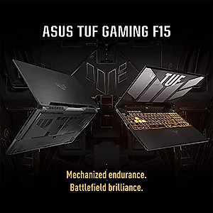 ASUS 2022 TUF Gaming F15 15.6" FHD 144Hz Laptop Computer, Intel Core i5-10300H, 32GB RAM, 1TB HDD+1TB PCIe SSD, Backlit Keyboard, GeForce GTX 1650 Graphics, Windows 11, Black, Free 32GB USB Card