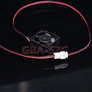 GBA-SZC 3010 Cooling Fan Low Noise 24V DC Brushless Fan Cooler 0.08A 30mm x 30mm x 10mm.(Pack of 2PCS)（24V）