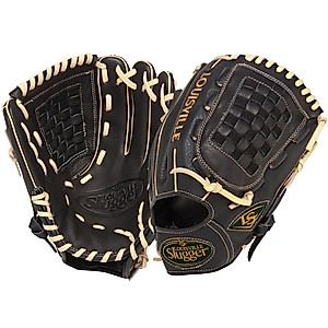 Louisville Slugger 12-Inch FG Dynasty Baseball Infielders Gloves, Black, Left Hand Throw