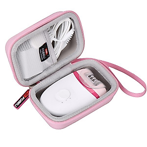 FBLFOBELI Hard Storage Case Compatible with Philips Satinelle Essential BRE235/04 & Philips HP6401 Compact Hair Removal, EVA Protective Travel Carrying Container Bag (Case Only)