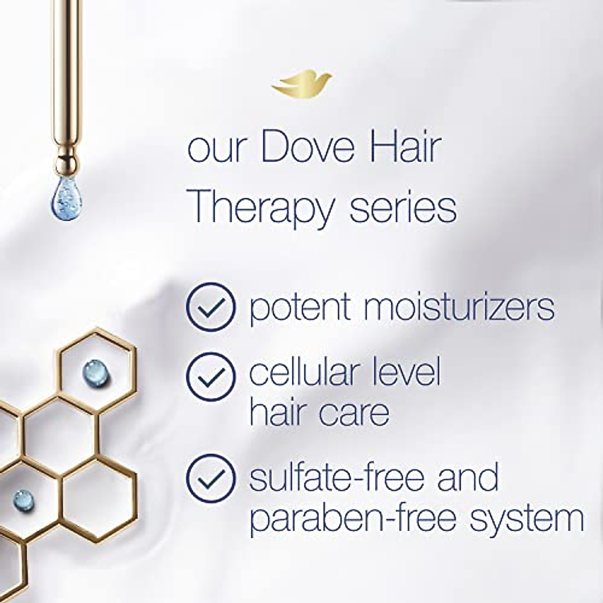 Dove Conditioner Hydration Spa for Dry Hair Hair Conditioner with Hyaluronic Serum 33.8 oz