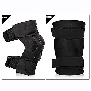 GLEIM Knee Pads for Construction Work and Gardening, Knee Pads for Men and Women,Industrial Heavy Duty Tactical Knee Pads,Guard Gear Protective for Motorcycle Mountain Biking Bicycle -1 Pair