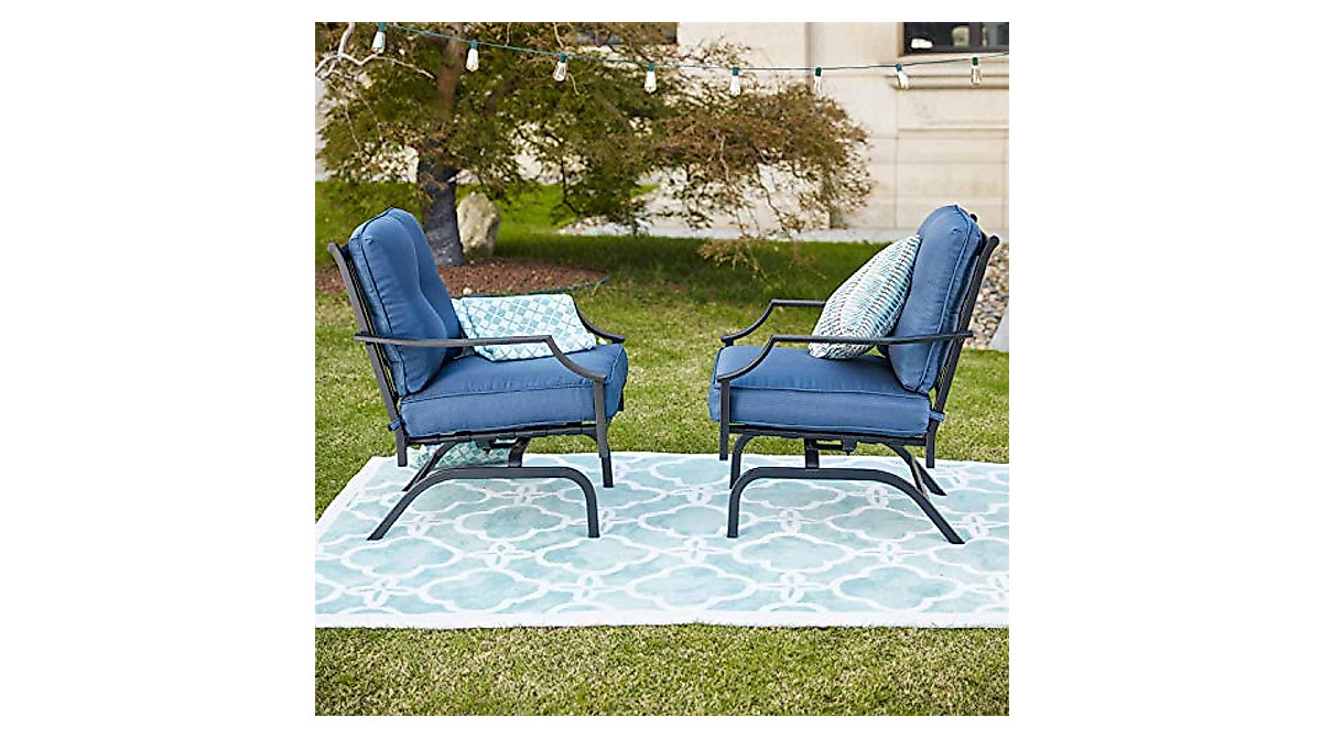 Patio Festival Rocking Patio Chairs – Durable Outdoor Metal Furniture