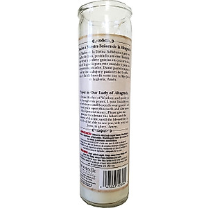 Our Lady of Altagracia (Nuestra Senora de a Altagracia) Devotional Candle