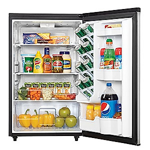 Danby DAR044A6BSLDBO 4.4 Cu.Ft. Outdoor Mini Fridge, IPX4-Rated Stainless Steel Look All Refrigerator for Patio, Cabana, Pool Bar, E-Star Rated, Spotless Steel