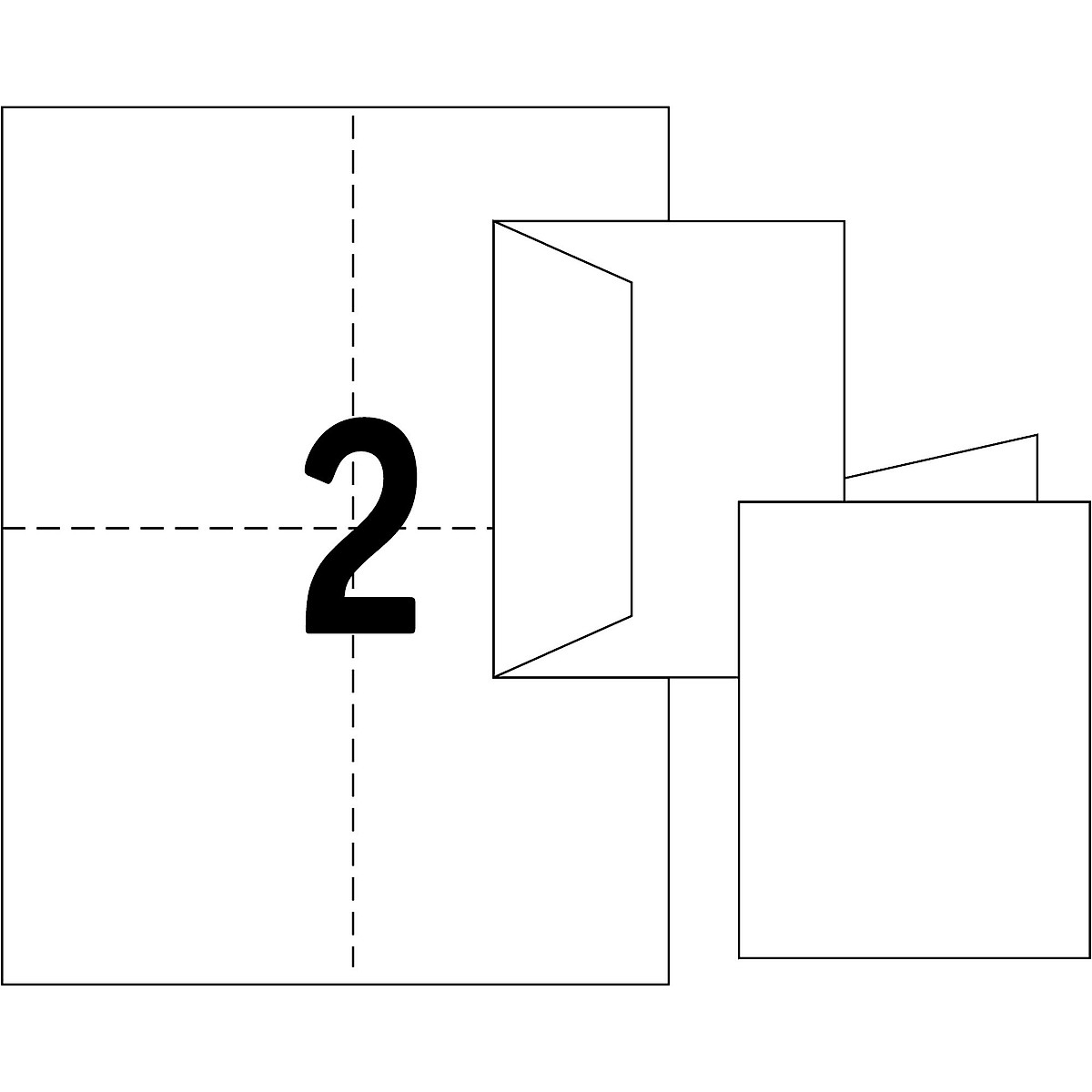 Avery Printable Note Cards, 4.25" x 5.5", Two-Sided Printing, Matte White, 2 Pack, 100 Cards Total (5813)