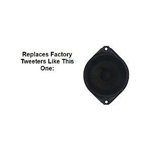 Speaker Adapters For Tweeters Fits Ford And Mazda - 1.25" cutout - SAK020_125-1 Pair