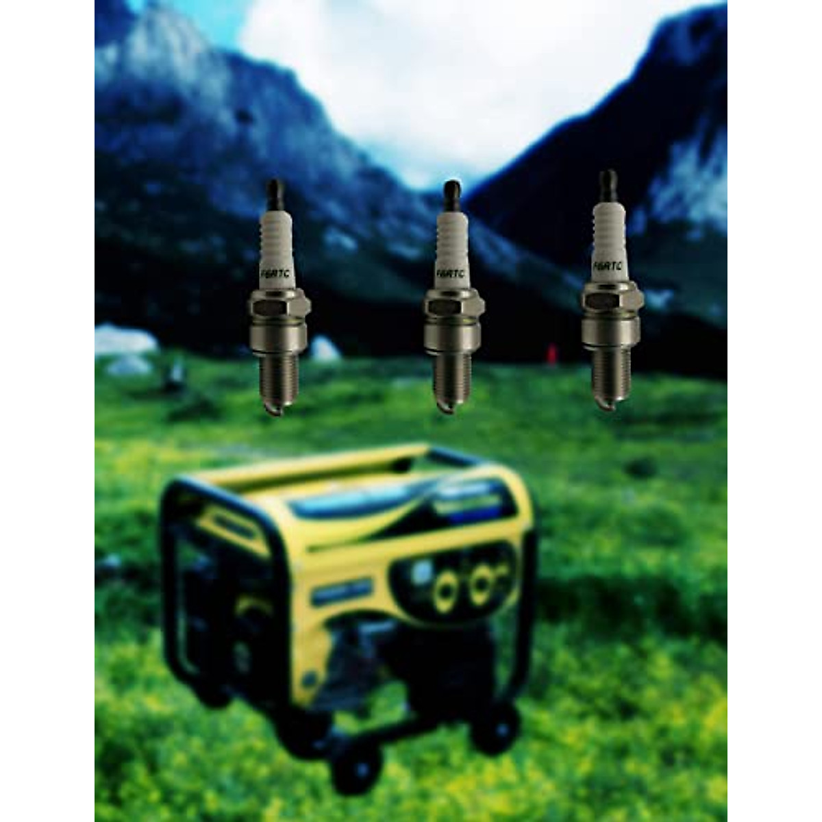 Spark Plug for NGK BPR6ES BP6ES TORCH F6RTC F6TC Campion RN9YC, for Honda Gx160 Gx200 GX 270 Gx390 Predator 212 Champion Generac Generator