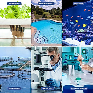 LACHOI pH Meter with ATC Digital PH Tester Pen with Backlight 0.01 High Accuracy Waterproof pH Tester Kit PH Pen Meter Temp/Water Tester for Hydroponics，Aquarium，Pool，Soil