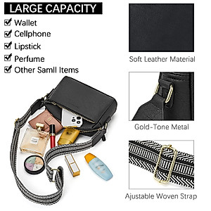 BOSTANTEN Small Crossbody Purse for Women Women Leather Small Wallet