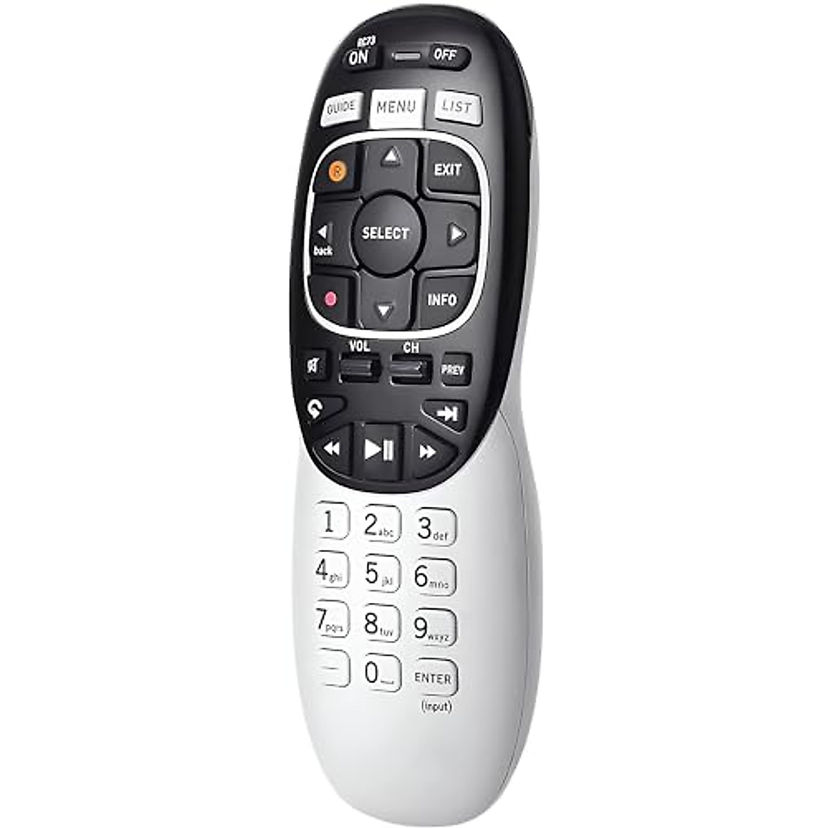 Buck AT&T DirecTV RC73 IR/RF Universal Wireless Genie Remote Control Replacement, Compatible with DirecTV HR20/HR21/HR34/HR44/HR54 DVR Satellite Dish Receiver