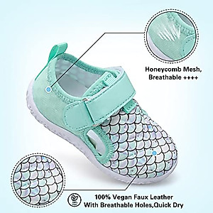 Toddler Water Shoes for Girls Boys Kids Barefoot Swim Beach Aqua Shoes Breathable Quick Dry for Outdoor Water Sports Pool River 5.5-6 Toddler