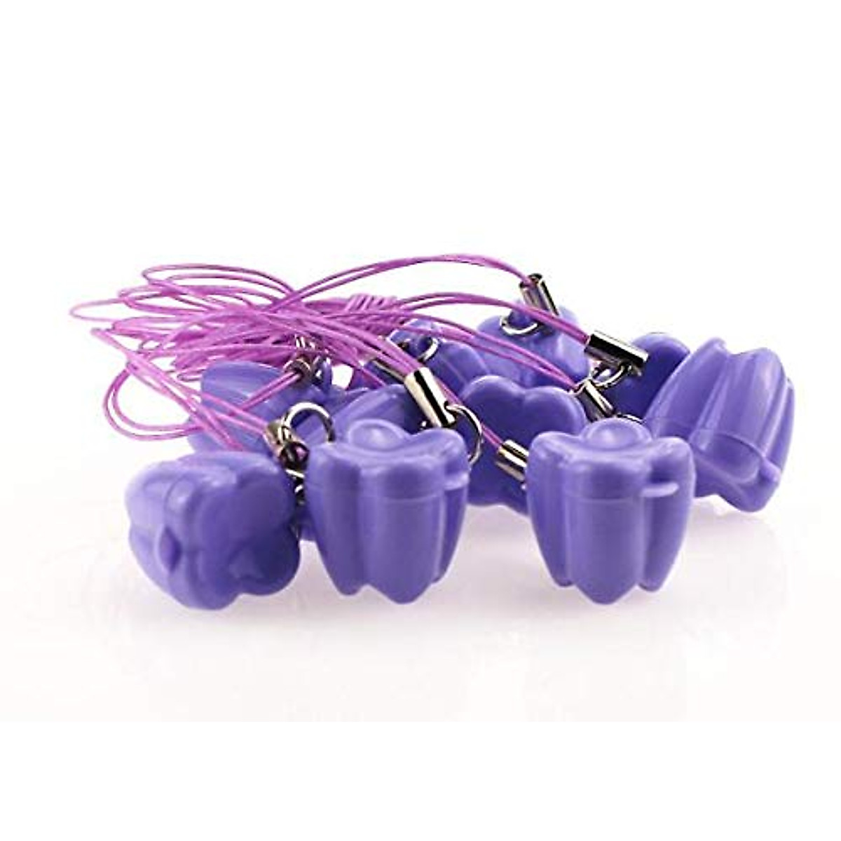 10 Pcs Plastic Baby Tooth Keepsake Box Teeth Storage Case Holders Portable Tooth Container for kids (Color Random)