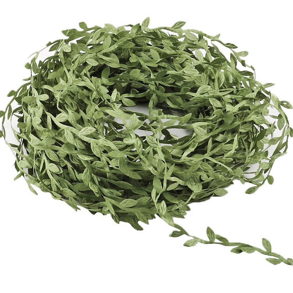 So Cal Pro Artificial Vines, Artificial Eucalyptus Leaf Garland DIY Wild Jungle Decorative Botanical Greenery for Birthday Baby Shower Home Wall Garden Wedding Party Wreaths (Green 252ft)