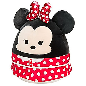 Squishmallows Disney 14-Inch Hollywood Minnie Mouse Plush - Add to Your Squad, Ultrasoft Stuffed Animal Large Toy, Official Kellytoy Plush Red