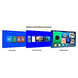 BSD HiBeamer GC333 Mini,Airdrop Projector,1080p and 150'' Display Supported, WiFi Wireless Intelligent High-Definition LCD Available and Portable.(Wireless co-Screen(Miracast))