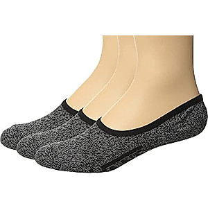 Vans | Classic Super No-Show Socks - Black Heather, Medium (6.5-9)